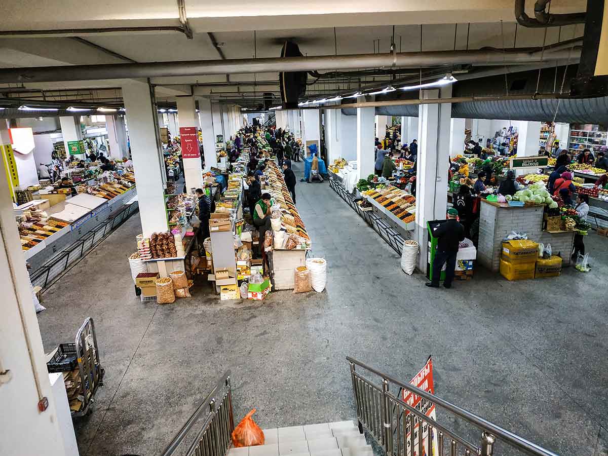 Green Bazaar de Almaty y visitar la ciudad - Expediente Viajero